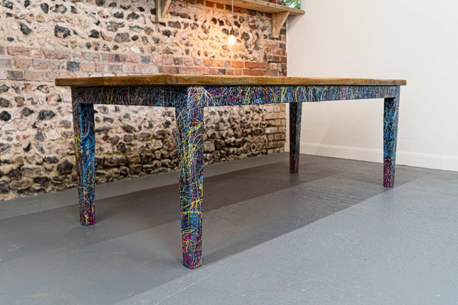 Handmade Oak Tables - The Oak & Pine Barn, Winchester